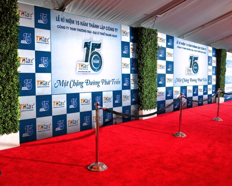 50+ Mẫu Backdrop Kỷ Niệm Thành Lập Công Ty Ấn Tượng